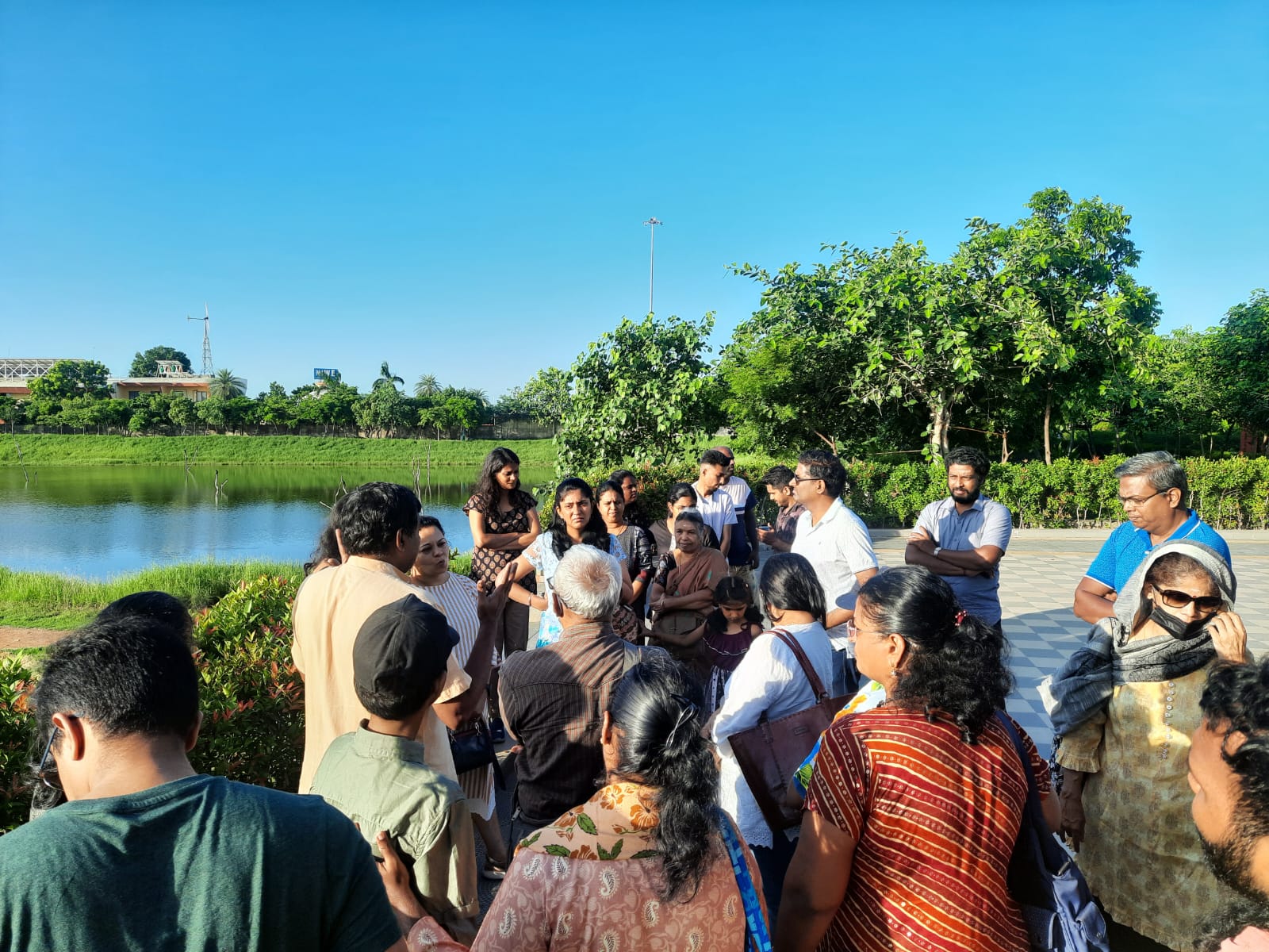 On the Neithal landscape, but by Road! – Adyar Times