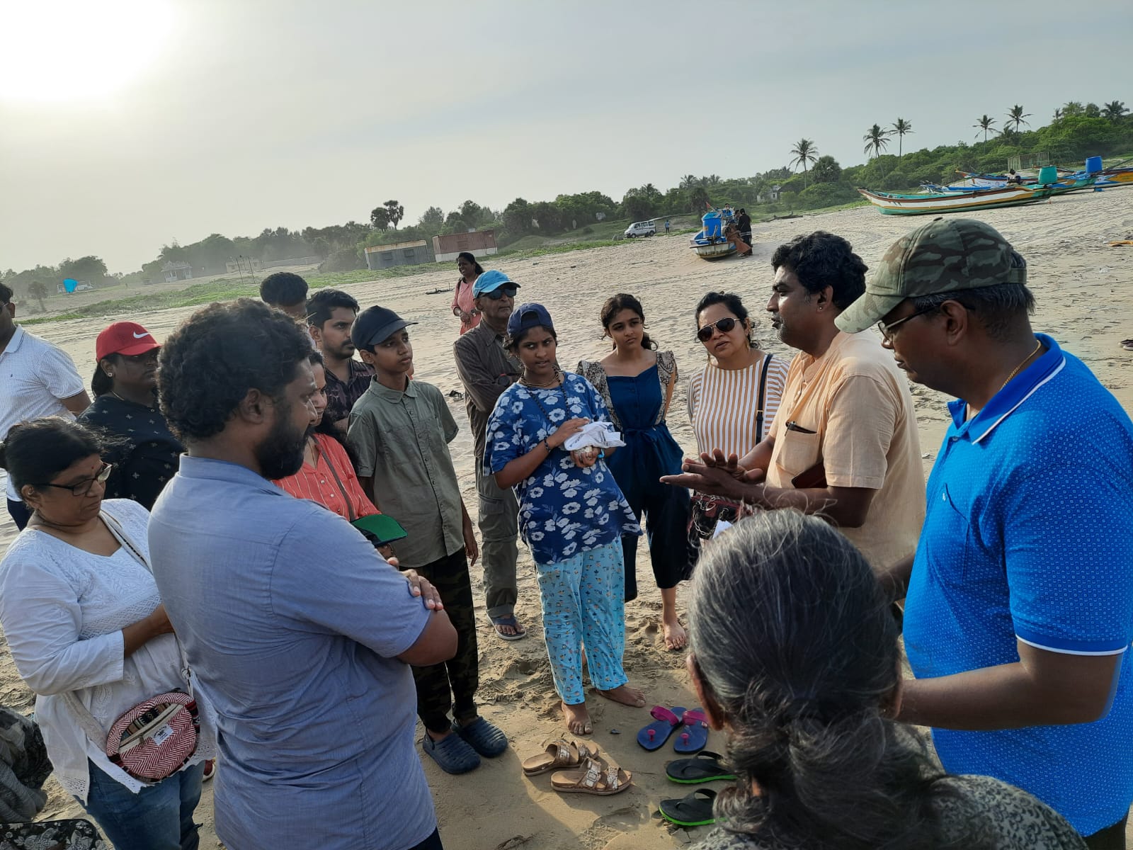 On the Neithal landscape, but by Road! – Adyar Times