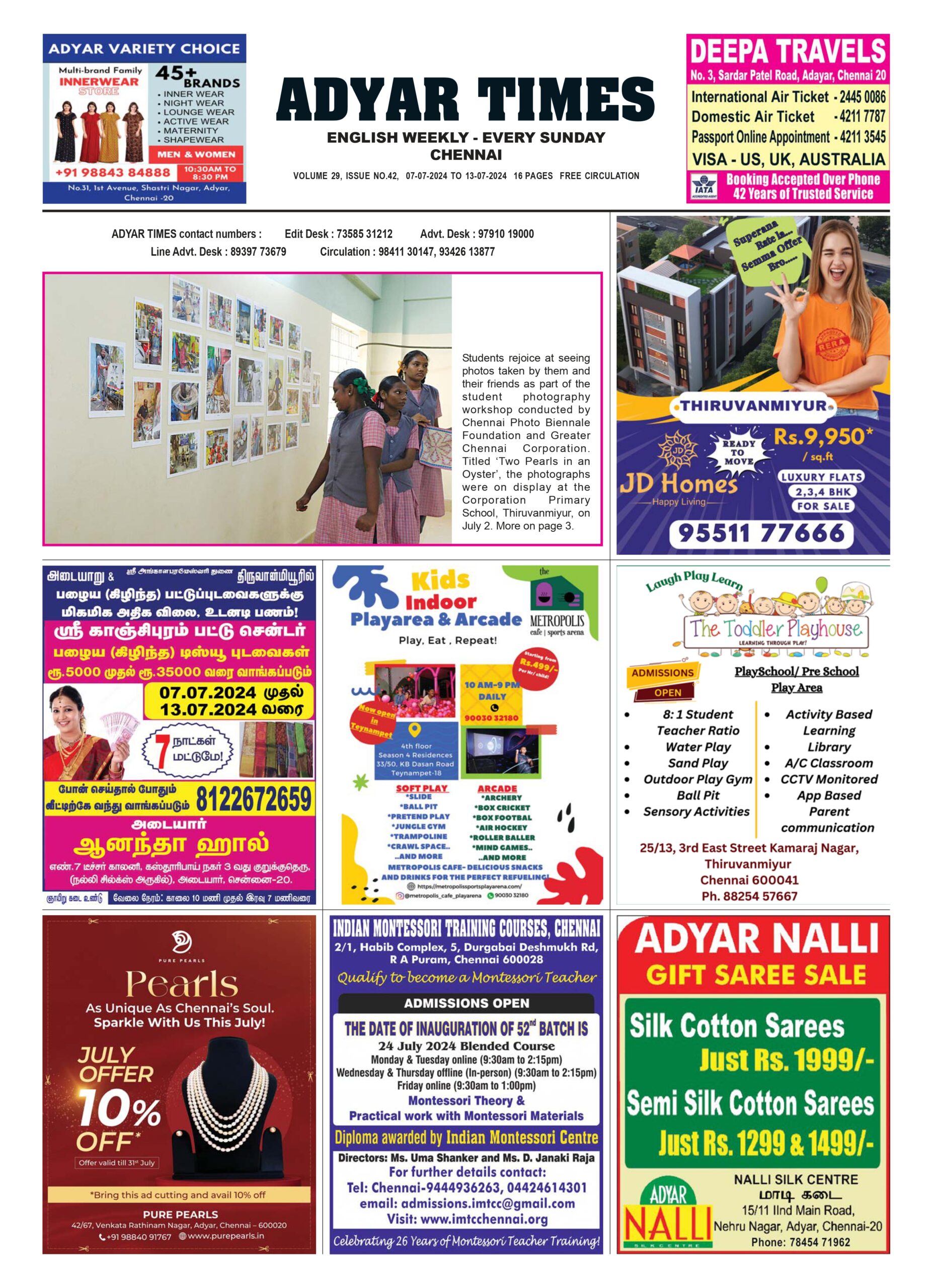 ePaper – Adyar Times
